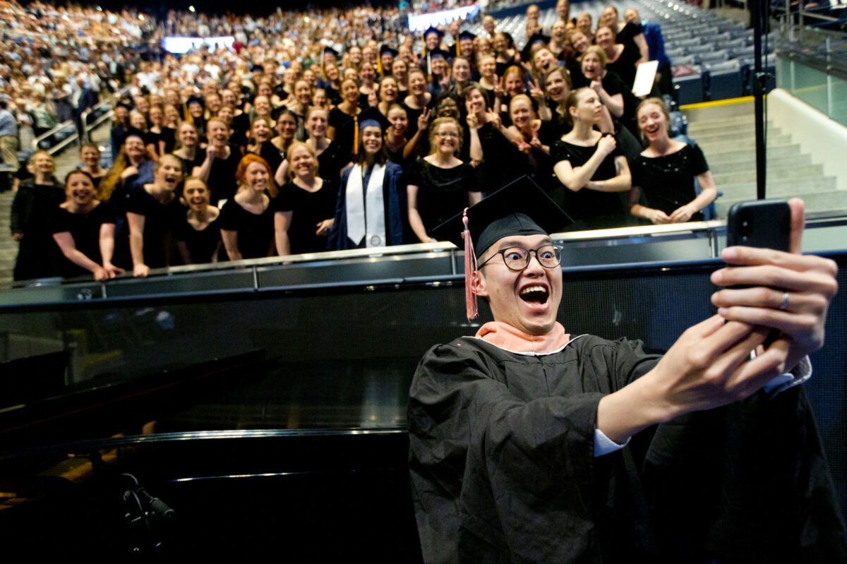 BYU commencement sheds light on the history of Y Mountain | News ...